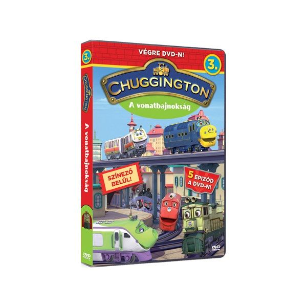Chuggington 3. DVD - A vonatbajnokság - JátékNet.hu