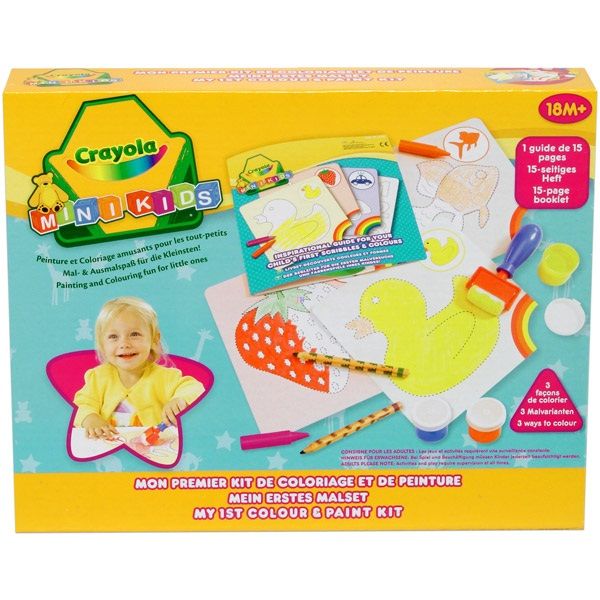 Crayola Mini Kids: Első festőkészletem - JátékNet.hu