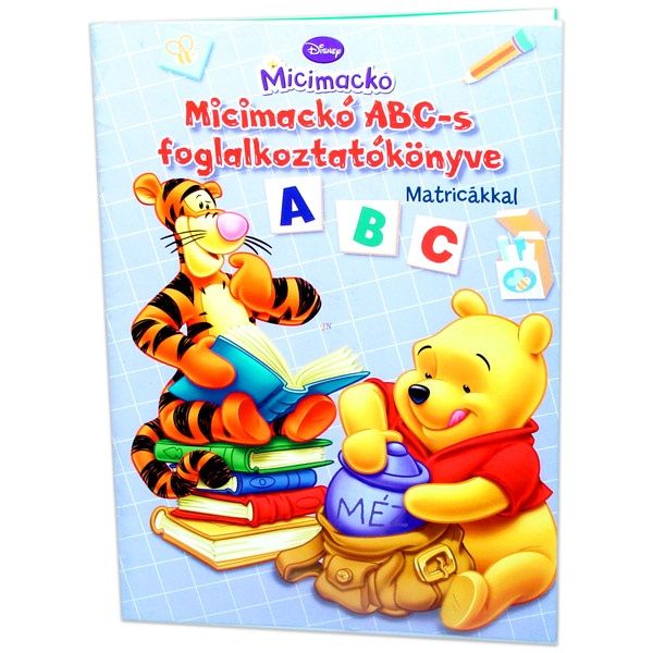 Micimackó: Micimackó ABC-s foglalkoztatókönyve matricákkal - JátékNet.hu