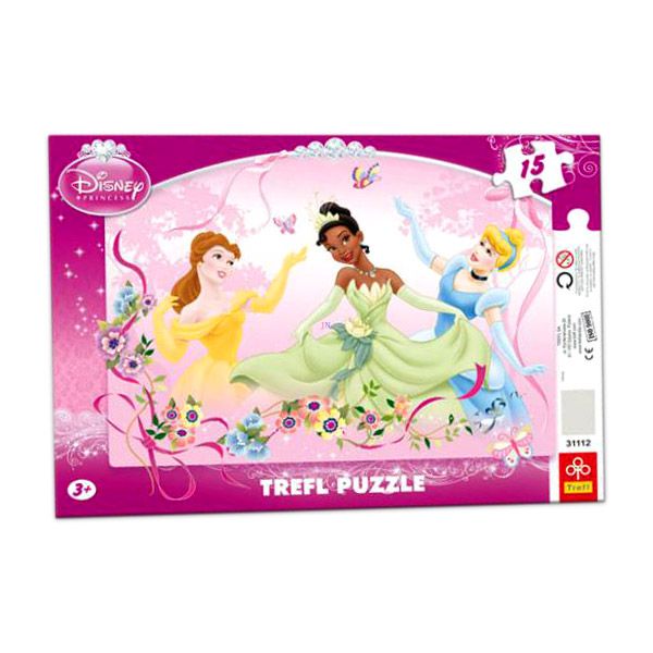 Disney hercegnők: tavaszi tánc 15 db-os puzzle - JátékNet.hu