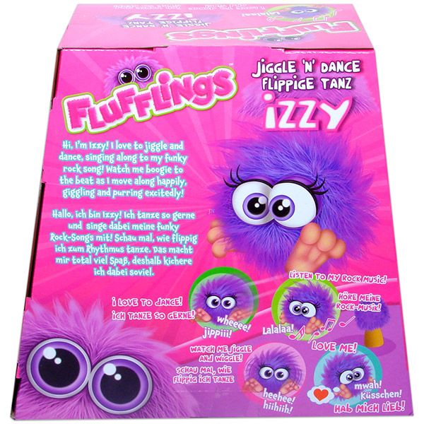 Flufflings lila szőrmók - táncoló Izzy - JátékNet.hu