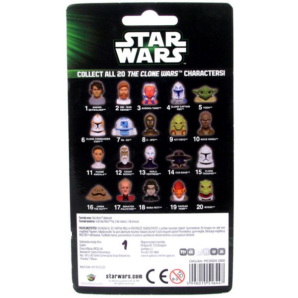 Star Wars: 3 db-os gyűjthető fej akciófigura készlet - 3 - JátékNet.hu