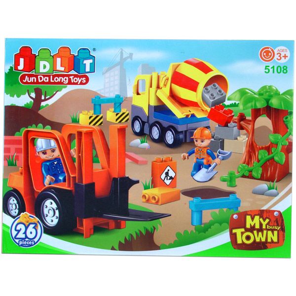 JDLT 26 db-os építkezés készlet - JátékNet.hu