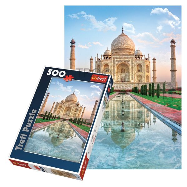 Trefl: Az indiai Taj Mahal puzzle - 500 darabos puzzle - JátékNet.hu