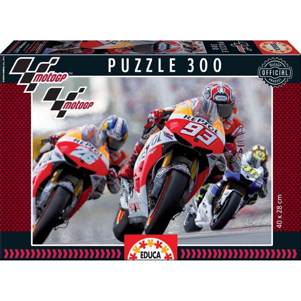 MotoGP motorverseny 300 db-os puzzle - JátékNet.hu