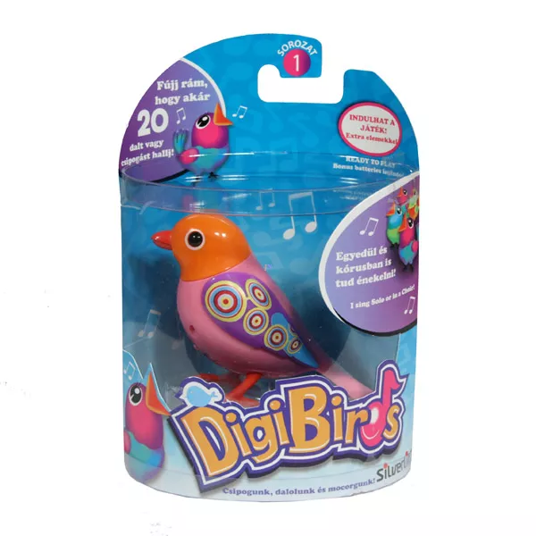 Digibirds: Madár - pink-narancs, Dizzy - JátékNet.hu