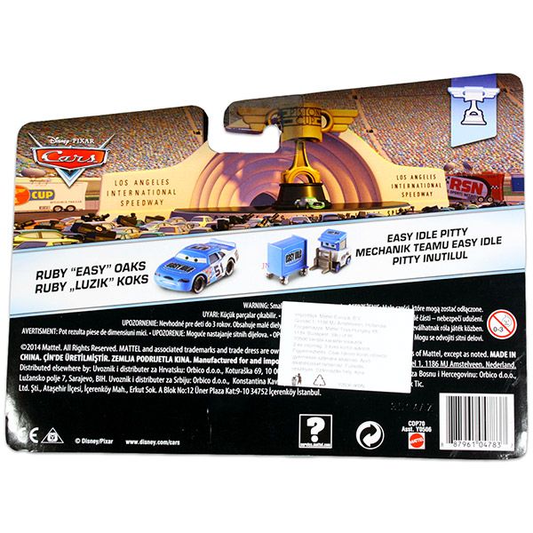 Verdák: kisautók 2 darabos - Ruby Easy Oaks és Easy Idle Pitty ...