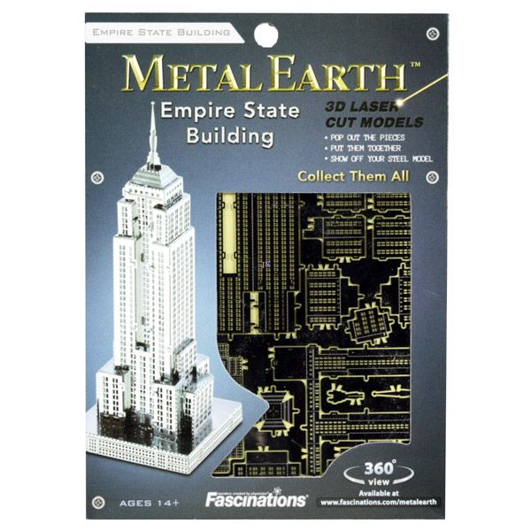 Metal Earth: model 3D din metal - Empire State Building - Tulli.ro