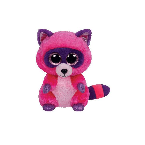 TY Beanie Boos: Roxie mosómedve plüssfigura - 15 cm, rózsaszín ...