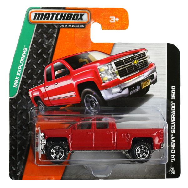 Matchbox: MBX Explorers: 14 Chevy Silverado 1500 kisautó - JátékNet.hu