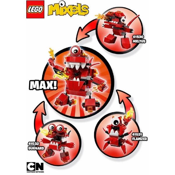 Lego Mixels Burnard 41532 - JátékNet.hu
