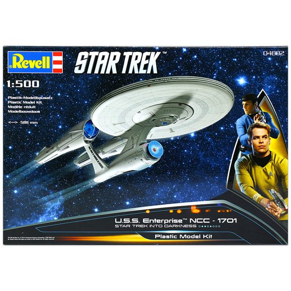 Revell: Star Trek - U.S.S Enterprise NCC-1701 űrhajó modell - 1:500 ...