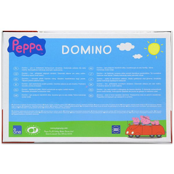 Peppa Pig Domino - Tulli.ro