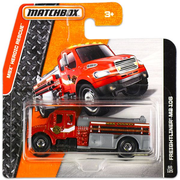 Matchbox: MBX Heroic Rescue: Freightliner M2 106 kisautó - JátékNet.hu