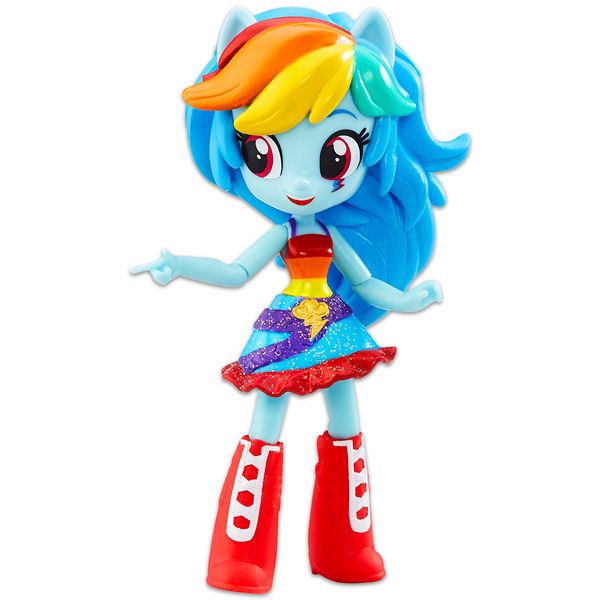 My Little Pony mini figurine: Păpuşi Equestria Girls - Rainbow Dash în ...