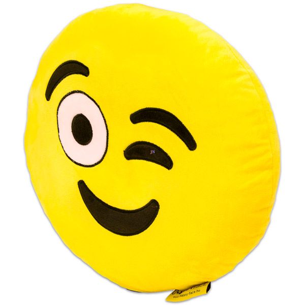 HappyFace: Pernă emoji Winking Face - Tulli.ro