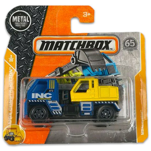 Matchbox Construction: MBXcavator kisautó - JátékNet.hu