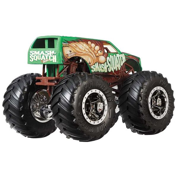 Hot Wheels Monster Truck: Smash-Squatch kisautó - JatekBolt.hu