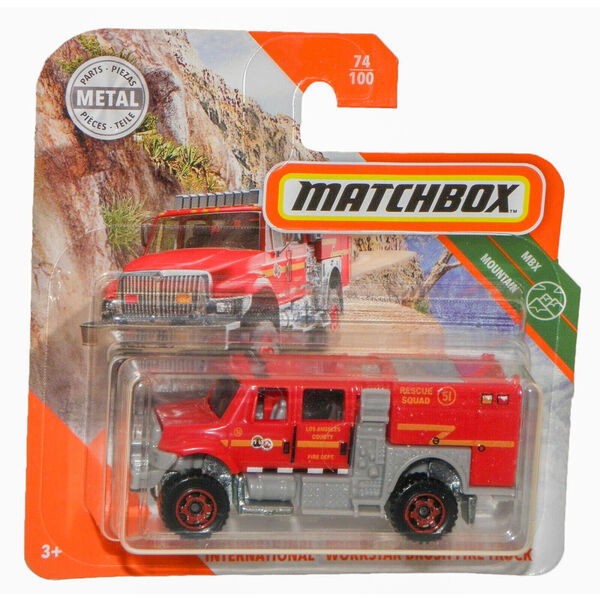 Matchbox: International Workstar brush fire truck kisautó - JátékNet.hu