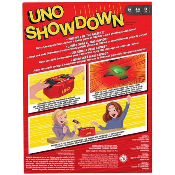 UNO Showdown - joc de cărți cu instrucțiuni în lb. maghiară - Tulli.ro