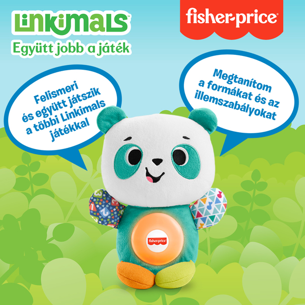 Fisher-Price: Linkimals Panda jucăușă - jucărie interactivă în lb ...