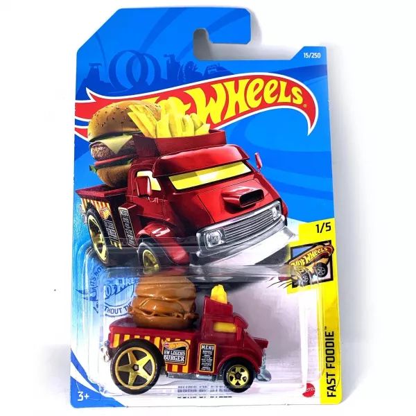 Hot Wheels Fast Foodie: Buns of Steel kisautó - HW Legend Burger ...
