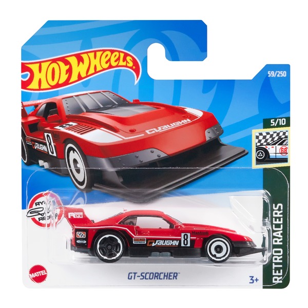 GT-Scorcher Retro Racers 5/10 Hot Wheels Let's Race | Brasil Hot Wheels ...