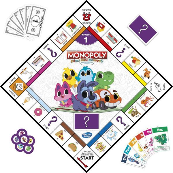 Monopoly Discover: Az első Monopoly társasjátékom - román nyelvű ...