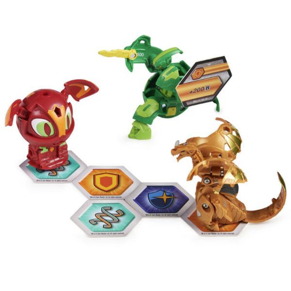 Bakugan: Geogan S3 Kezdő csomag - Cyndeous, Ferascal, Drag - JátékNet.hu