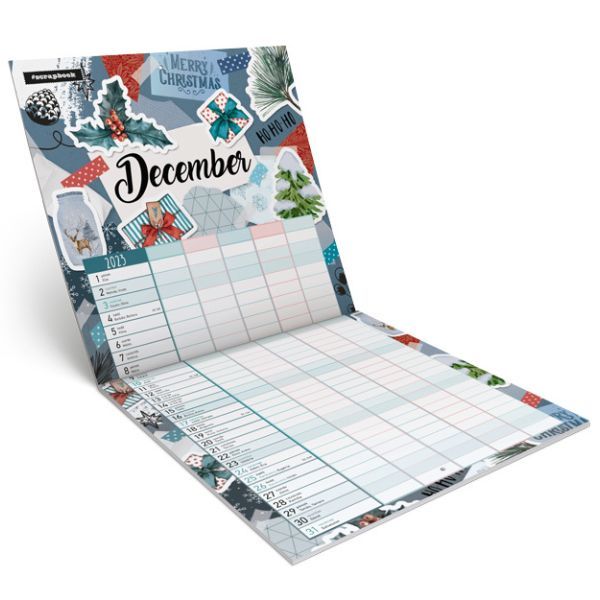 Lizzy: Calendar planificator, de perete, 2023 - în lb. maghiară - Tulli.ro