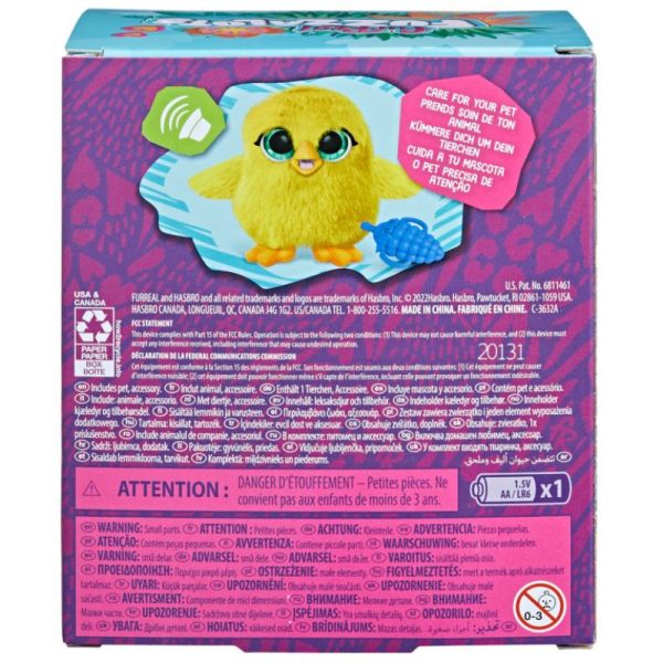 FurReal Friends: Fuzzalots színváltós interaktív plüssfigura - Csibe ...