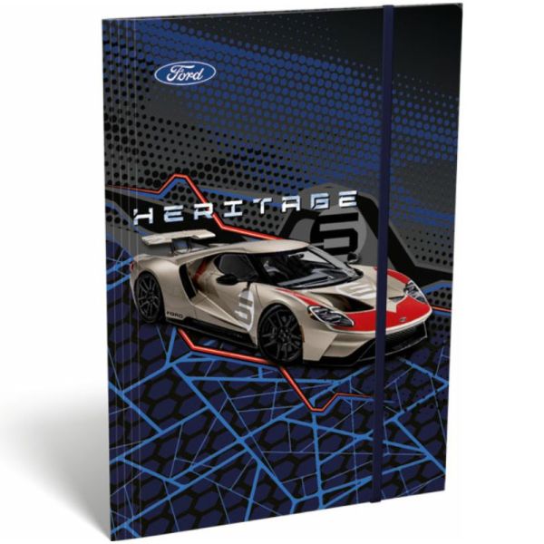 Ford Performance: Autó mintájú gumis mappa - A4 - JatekBolt.hu