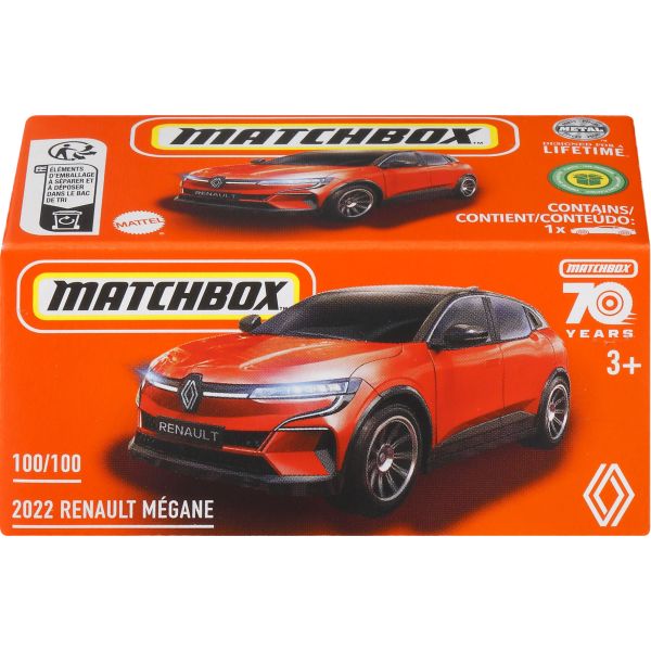 Matchbox: 2022 Renault Megane kisautó - JatekBolt.hu