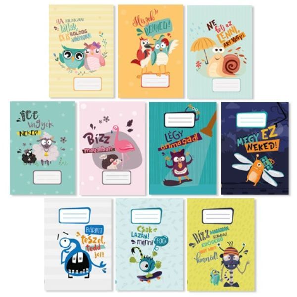 Monsters 2023 caiet cu foi veline 20-32 - diferite - Tulli.ro