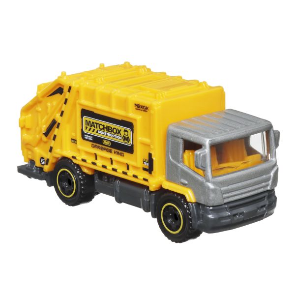 Matchbox: Garbage King kisautó, sárga - JátékNet.hu
