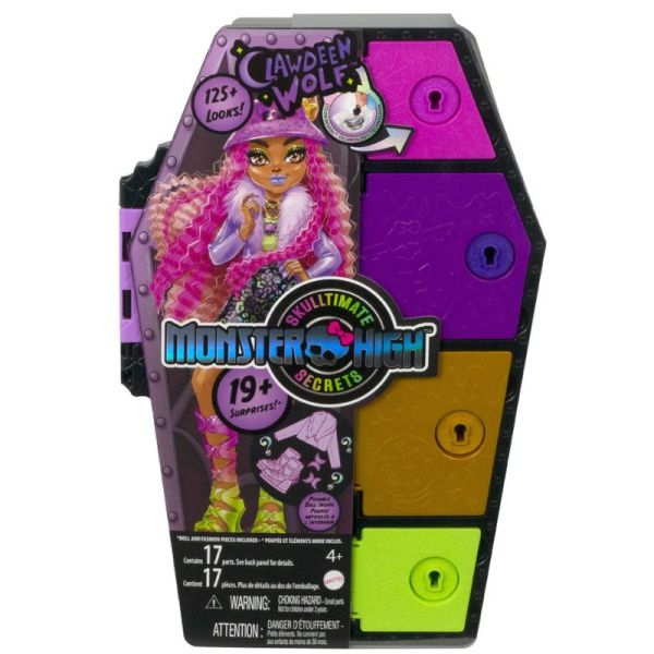 Monster High: Szörnyen jó barátok titkai, Rémköznapok baba - Clawdeen ...