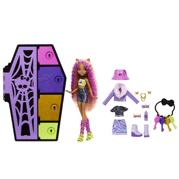 Monster High: Szörnyen jó barátok titkai, Rémköznapok baba - Clawdeen ...
