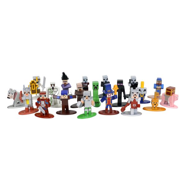 Jada Toys: Minecraft set figurine, metal, seria 4. - Tulli.ro
