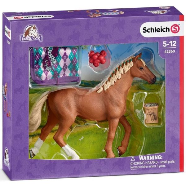 Schleich: Horse Club Angol telivér takaróval 42360 - JatekBolt.hu