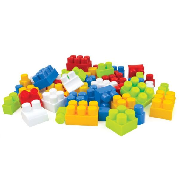 Maxi Blocks: Fejlesztő építőjáték zacskóban - 72 db-os - JátékNet.hu