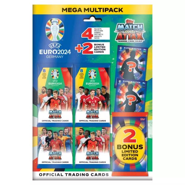 UEFA EURO 2024 Match Attax - Mega Multipack kártya csomag - JátékNet.hu