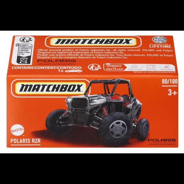 Matchbox: Polaris RZR kisautó papírdobozban - JátékNet.hu