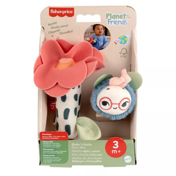 Fisher-Price: Planet Friends Zümi csörgő - JátékNet.hu