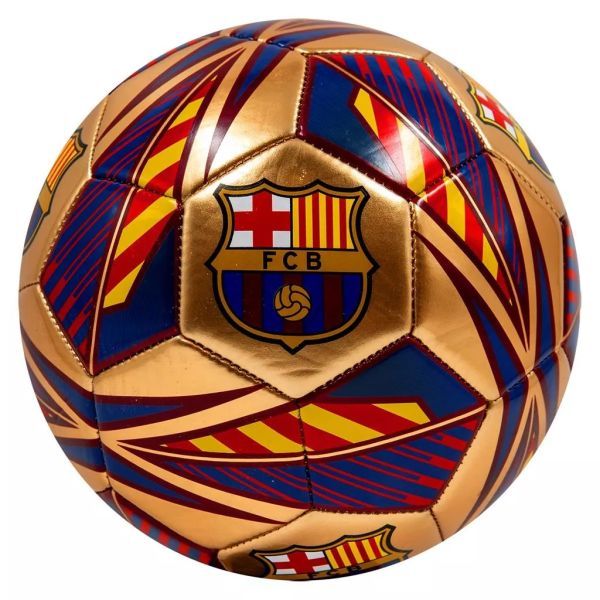 FC Barcelona: Balón de fútbol dorado, tamaño 5 - Tulli.es