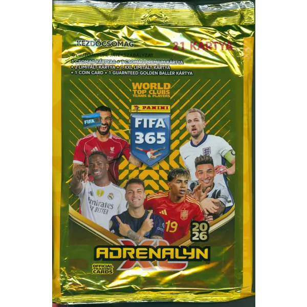 Panini FIFA 365 2026 Megacolección - Pack de inicio de 21 piezas - Tulli.es