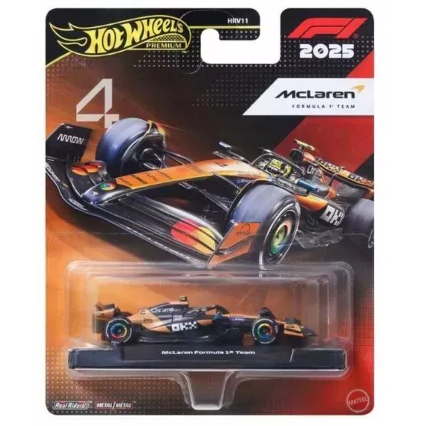 Hot Wheels: Formula 1 avtomobilček - McLaren #4 - Tulli.si