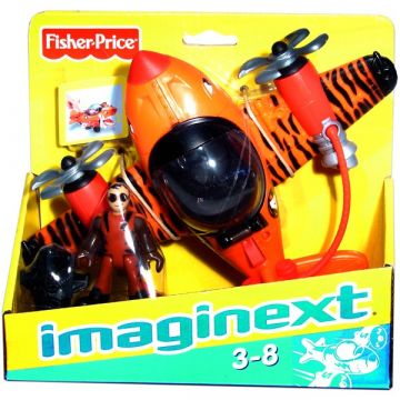Fisher-Price: Imaginext Az ég urai - Flying Tiger - JátékNet.hu