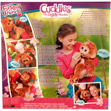 FurReal Friends: Cuddles Giggly, az interaktív majom - JátékNet.hu