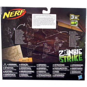 NERF N-Strike Elite Zombie Strike: Target Set céltábla készlet ...