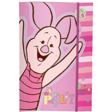 Micimackó: Malacka A5-ös irattartó mappa - rózsaszín - JátékNet.hu